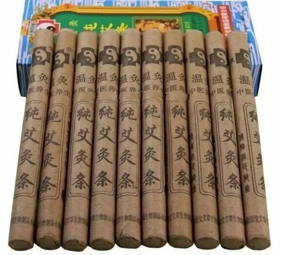 Полынные моксы, полынные сигары для прогревания акупунктурных точек WENJU.