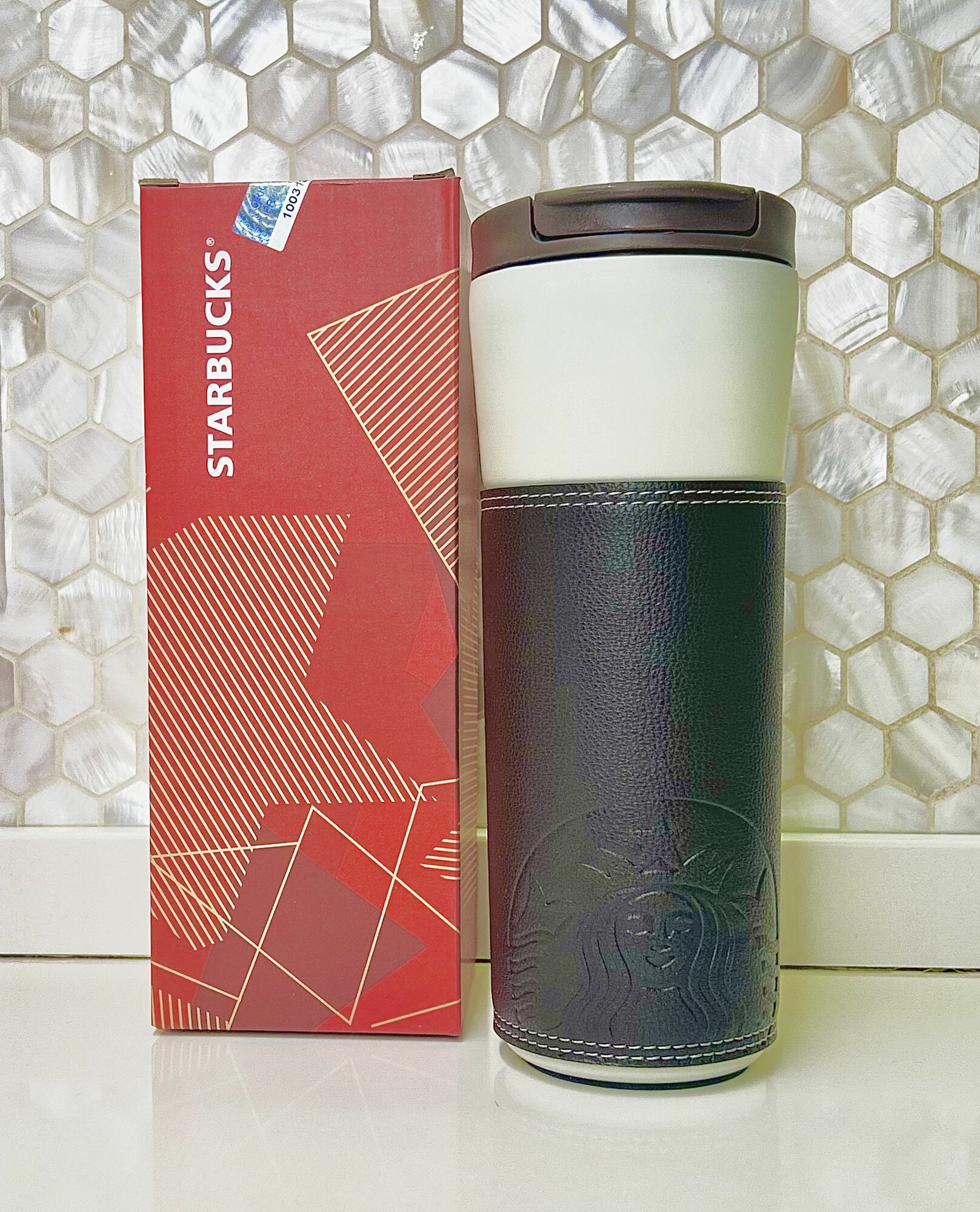 Кружка-термос старбакс/STARBUCKS _473мл из коллекции "Natural feeling"