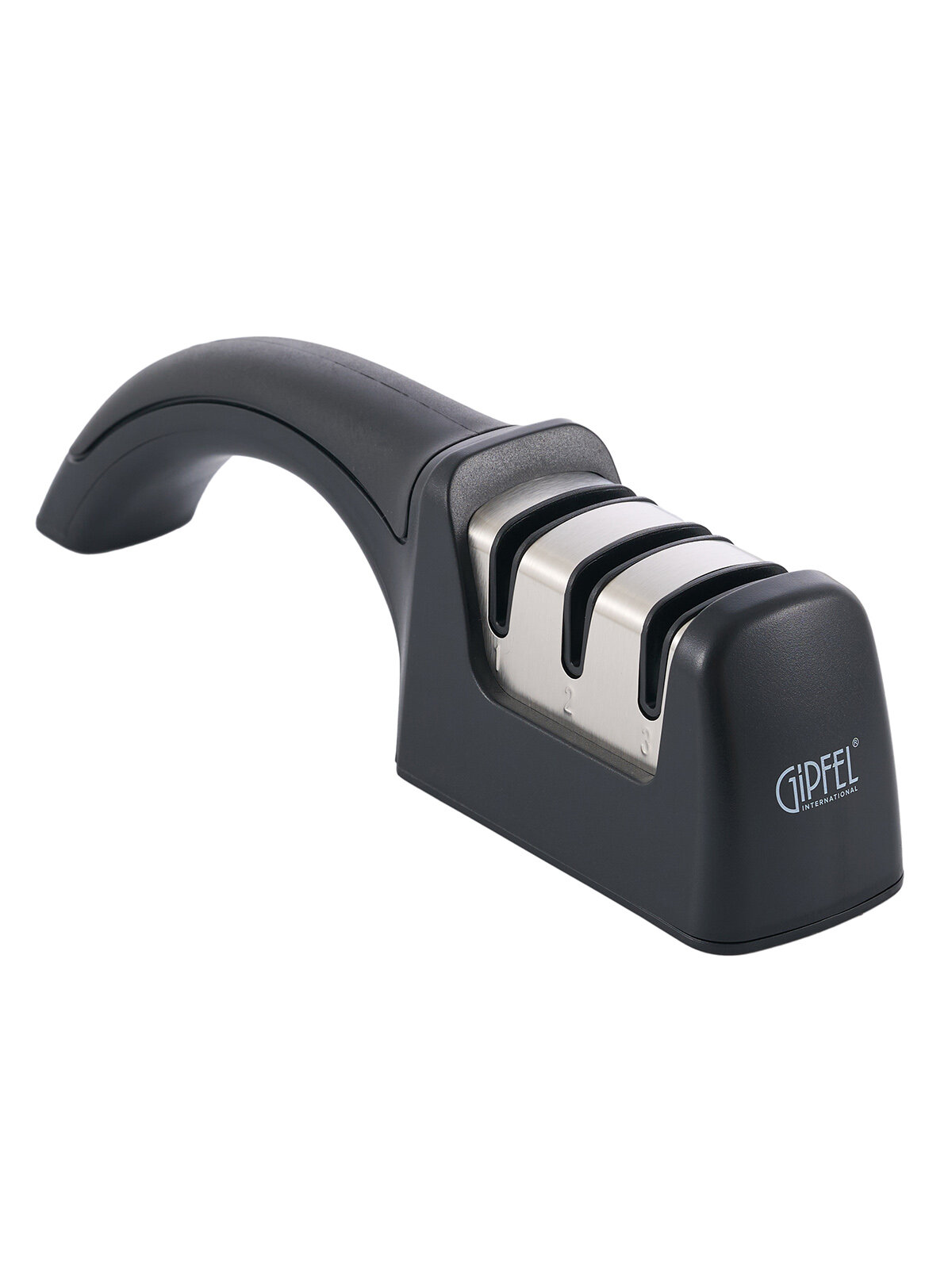 Ножеточка Gipfel 2909 CUTTE, нержавеющая сталь/пластик, 24.5х5х7 см