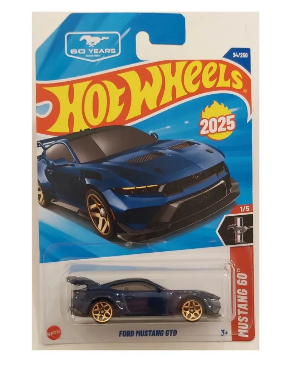 Машинка коллекционная Ford Mustang GTD