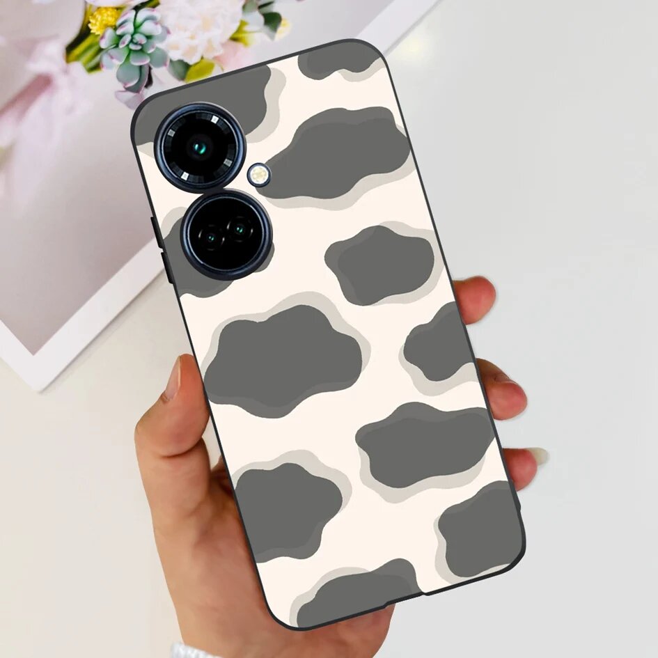 Чехол для Tecno Camon 19 Pro Женская модная Цветочная силиконовая Мягкая обложка для Tecno Camon 19 Neo CH6i чехол для Camon19 Pro 5G CI7n обложки