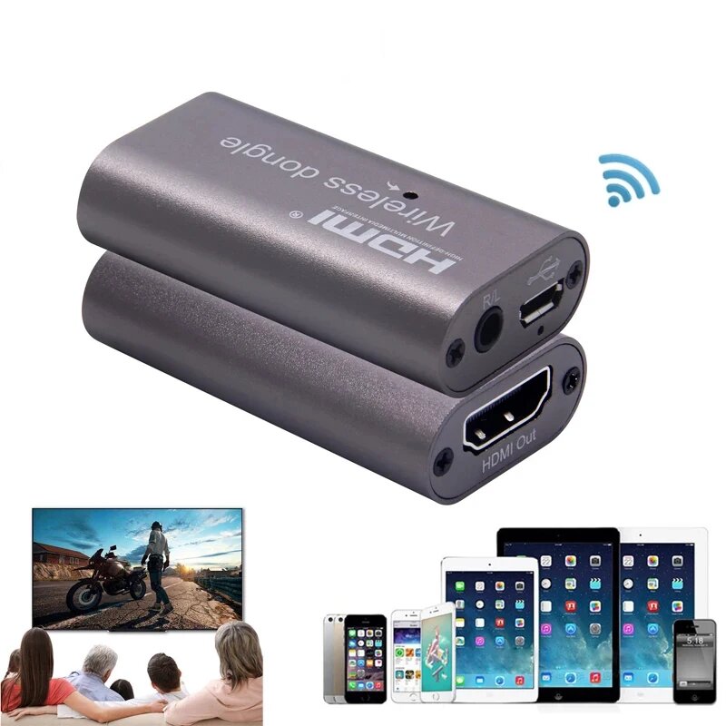 Wi-Fi HDMI ТВ-Стик для iPhone Android