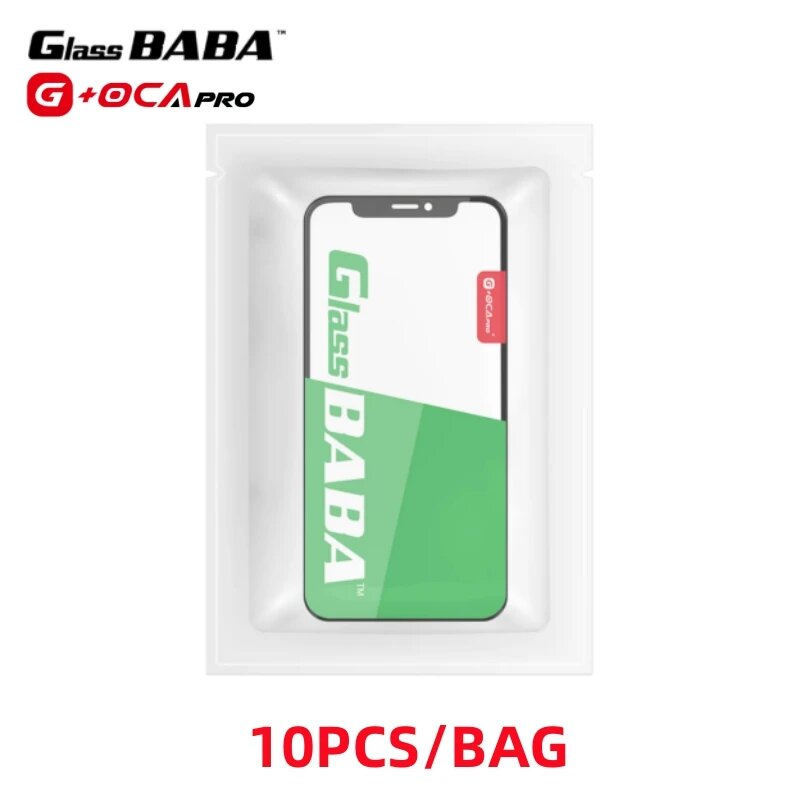 Стекло BABA G + OCA для iPhone 16 Pro Max, 10 шт.