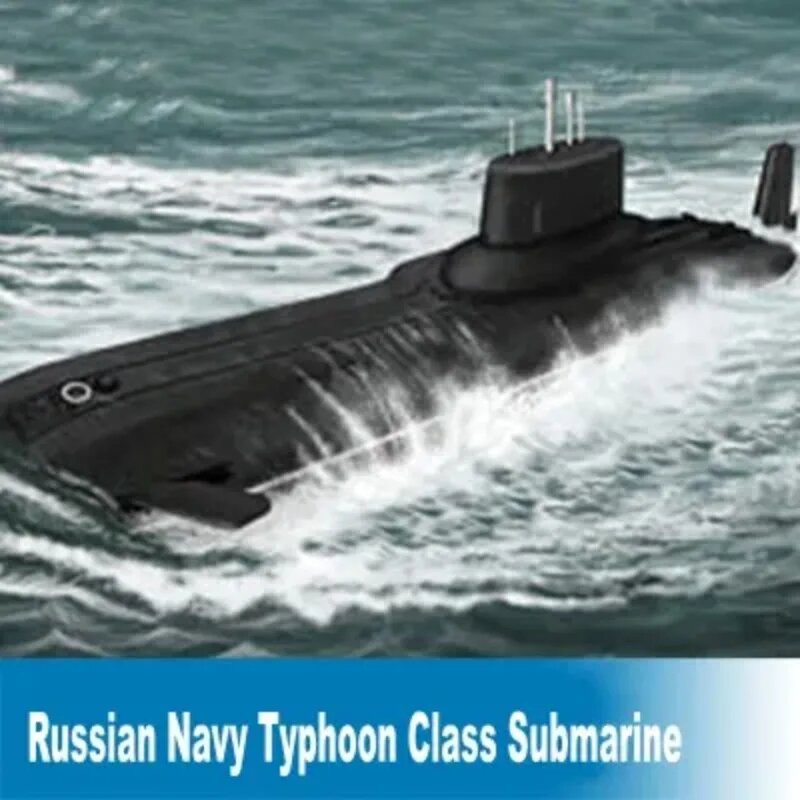 Модель подводной лодки Тайфун Magic Power Hobby 1:700