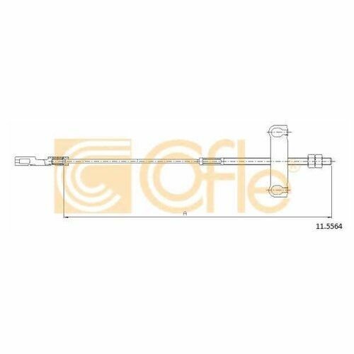 Трос ручного тормоза Cofle 115564 для Ford TRANSIT