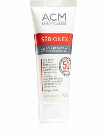 Средство солнцезащитное ACM S bionex SPF 50+, гель, 40 мл