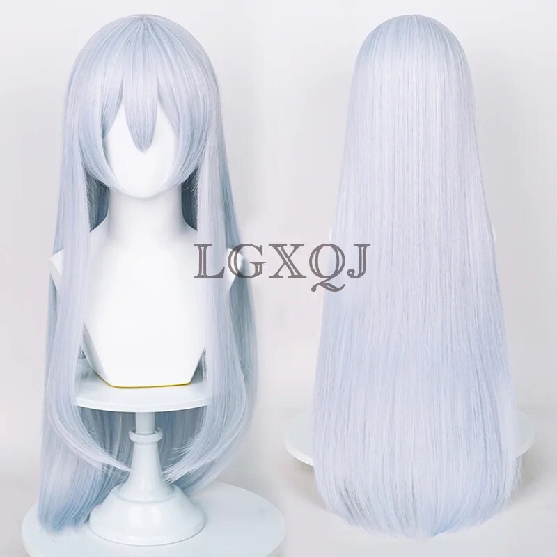 Синий косплей парик 100 см, Wig Cap