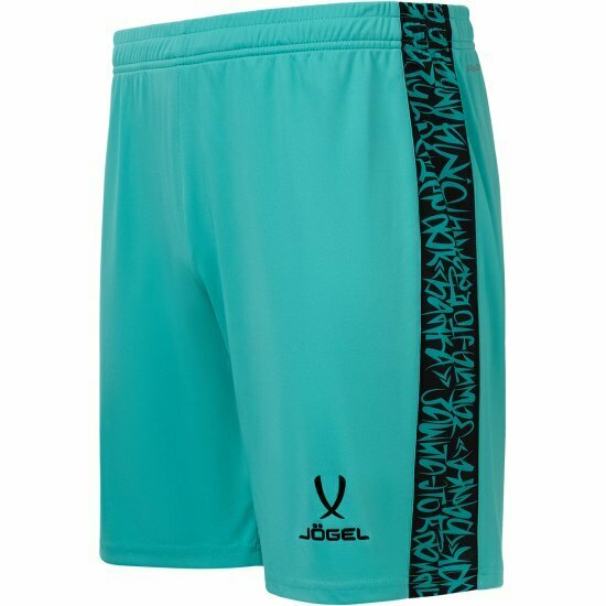 Шорты игровые Jogel AMKAL PerFormDRY Shorts, бирюзовый, черный, р. M