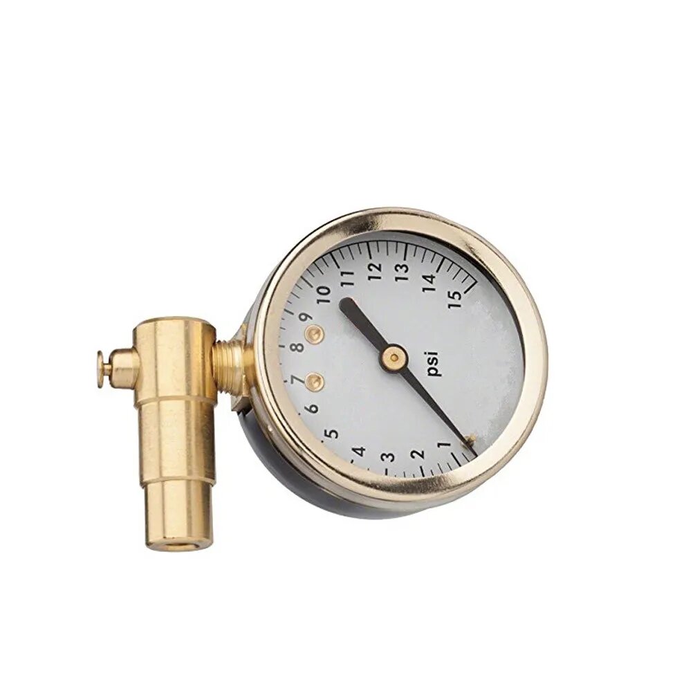 Манометр для велосипедных шин 15 PSI