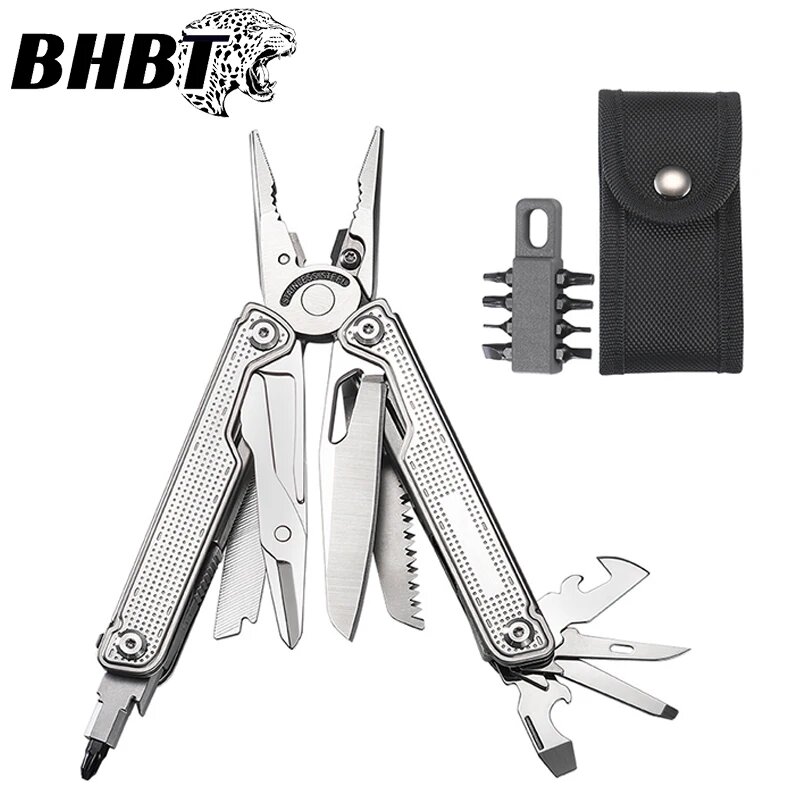 Многофункциональные плоскогубцы BHBT 25 в 1, silver