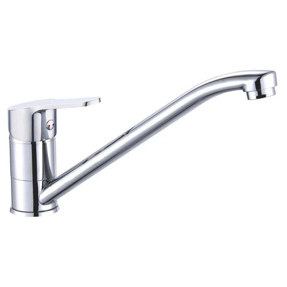 Смеситель для кухни Rush Sky SK5720-27 с поворотным изливом, хром, глянцевый, однорычажный, латунный, с керамическим картриджем