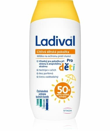 Средство солнцезащитное Ladival Kids SPF 50+, унисекс, 200 мл