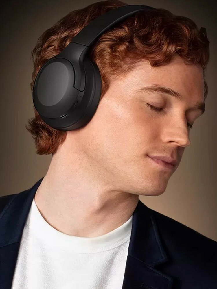 XM4 беспроводные наушники Bluetooth в синем цвете с активным шумоподавлением для спорта, складные амбушюры и кейс для