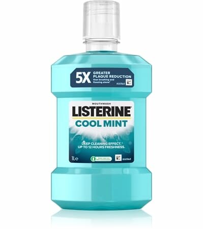 Набор для ухода за полостью рта Listerine Cool Mint, унисекс, 1000 мл