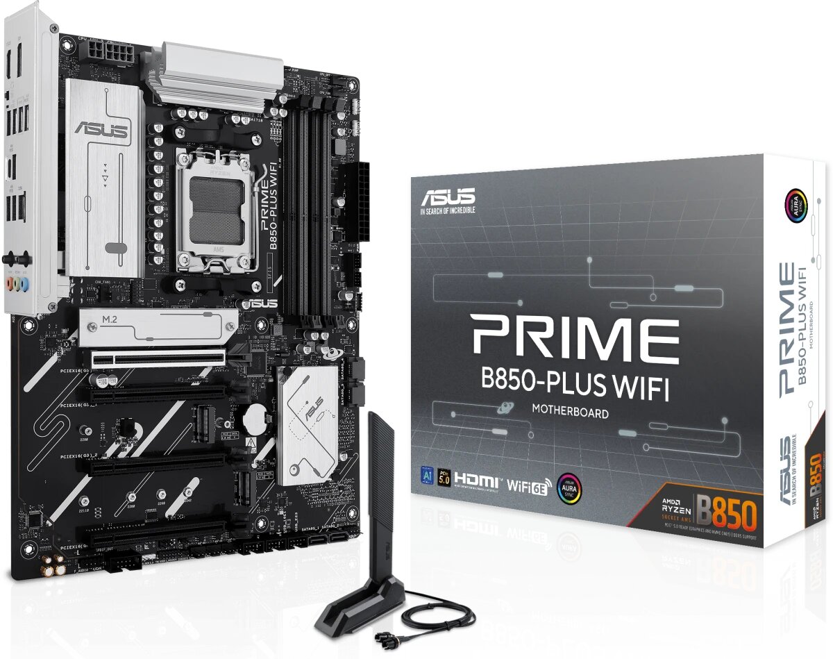 Материнская плата ASUS B850-Plus Prime WIFI Socket AM5, оригинал