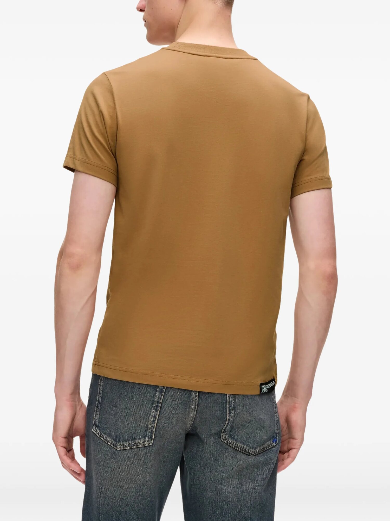 Футболка KARL LAGERFELD JEANS Essential, размер 54, brown — фото 1