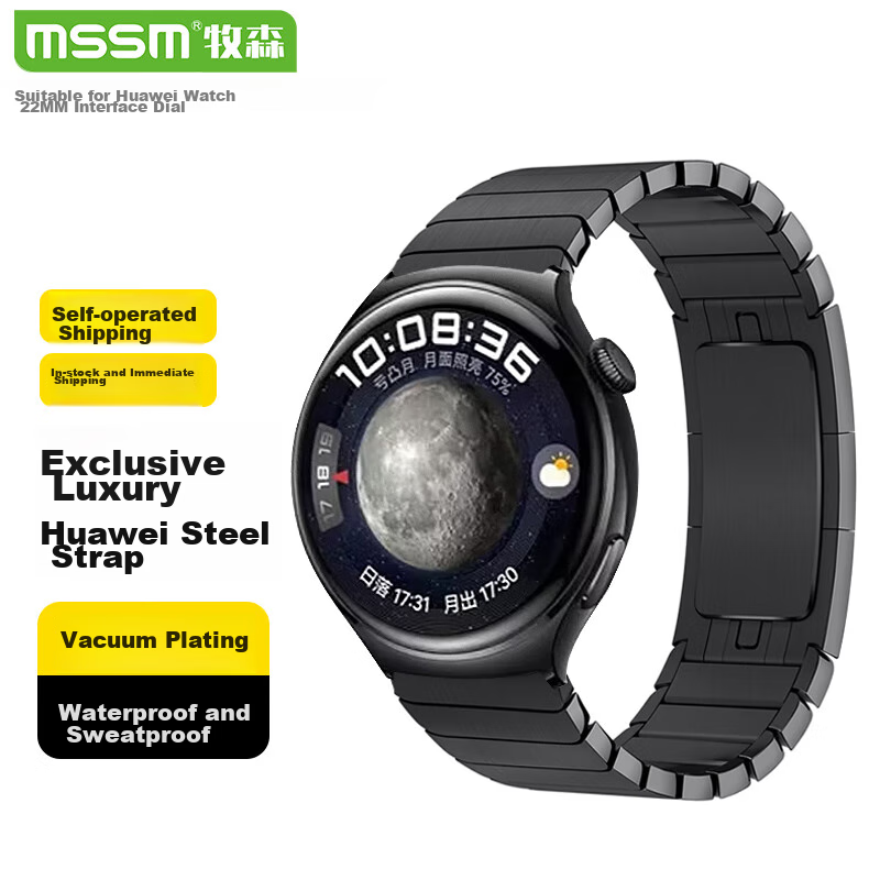 MSSM Нержавеющая стальная браслет для часов Huawei Watch 5/4/GT6/GT6pro/5/4pro/3/Honor Magic2/GS3 Стальной ремешок 316L