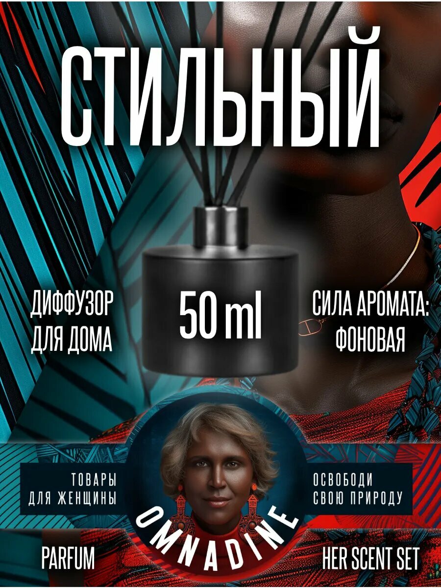 Диффузор для дома в стильном флаконе аромат