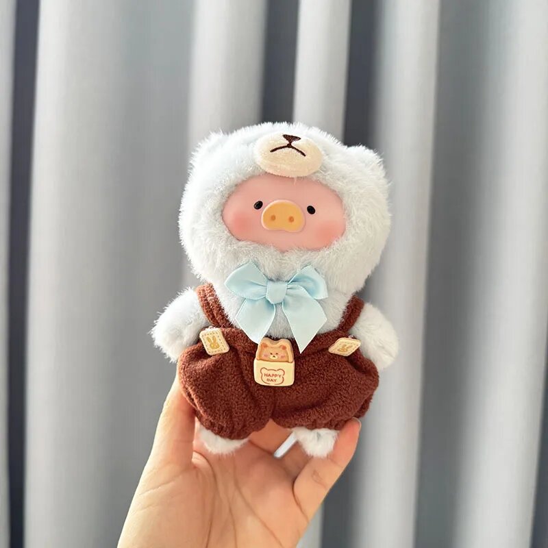 Только одежда] Кулон слепая коробка LuLu свинья кукла одежда плюшевый кулон свинья торт счастливый медведь комбинезон