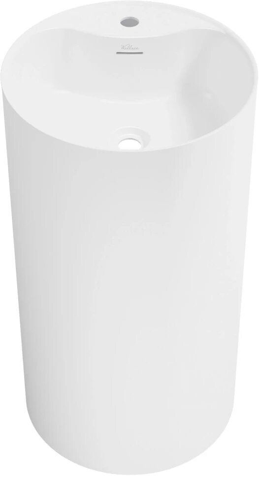 Раковина Wellsee Chalice Perfection 230615000 45x45 см, напольная, белый матовый