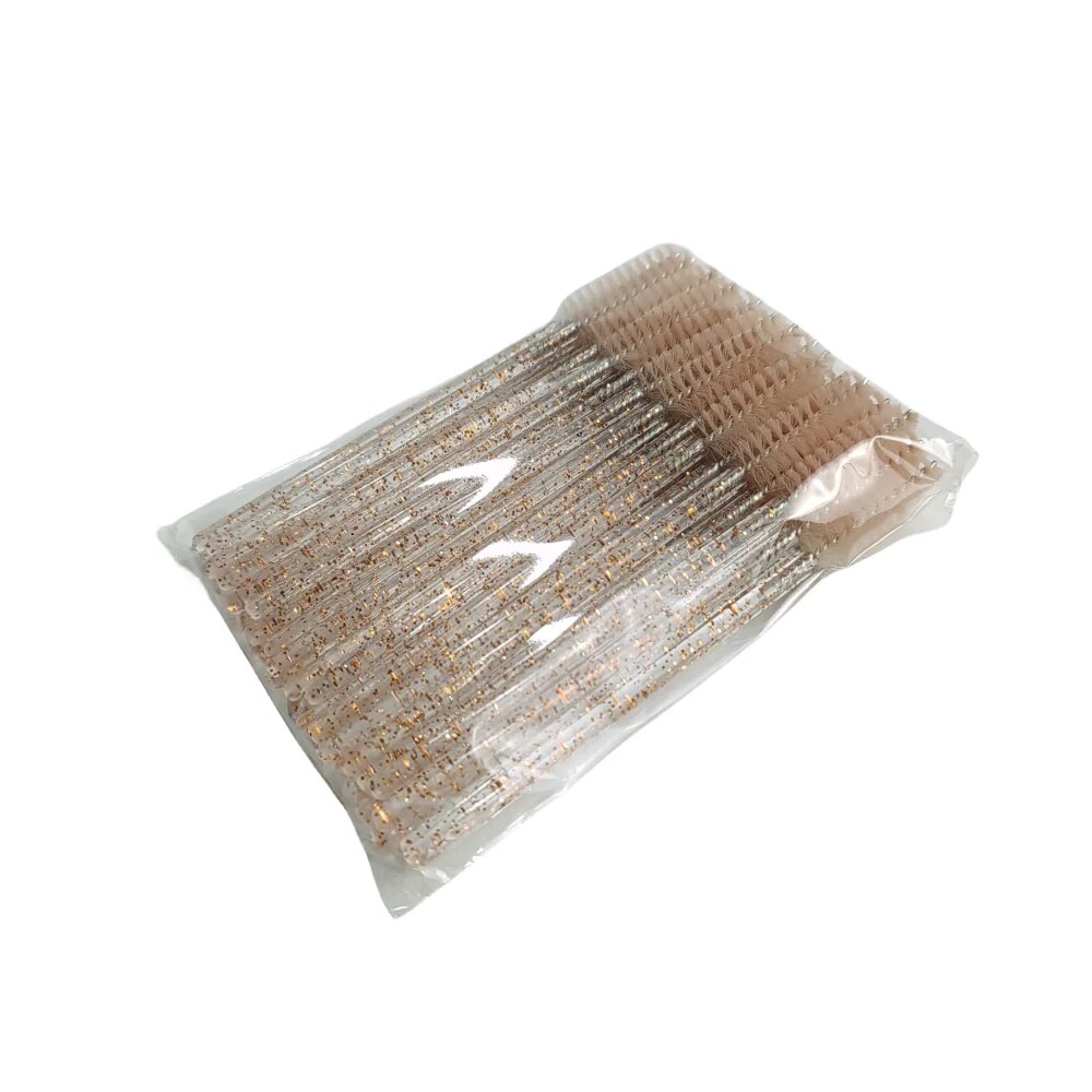 Одноразовые палочки для ресниц Rose Gold, crystal rose gold, 50 шт.