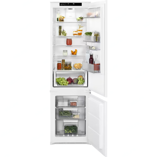 Electrolux LNS6TE19S Встраиваемый холодильник Electrolux LNS6TE19S, комбинированный, высота - 1,88 м, ширина - 54 см, г