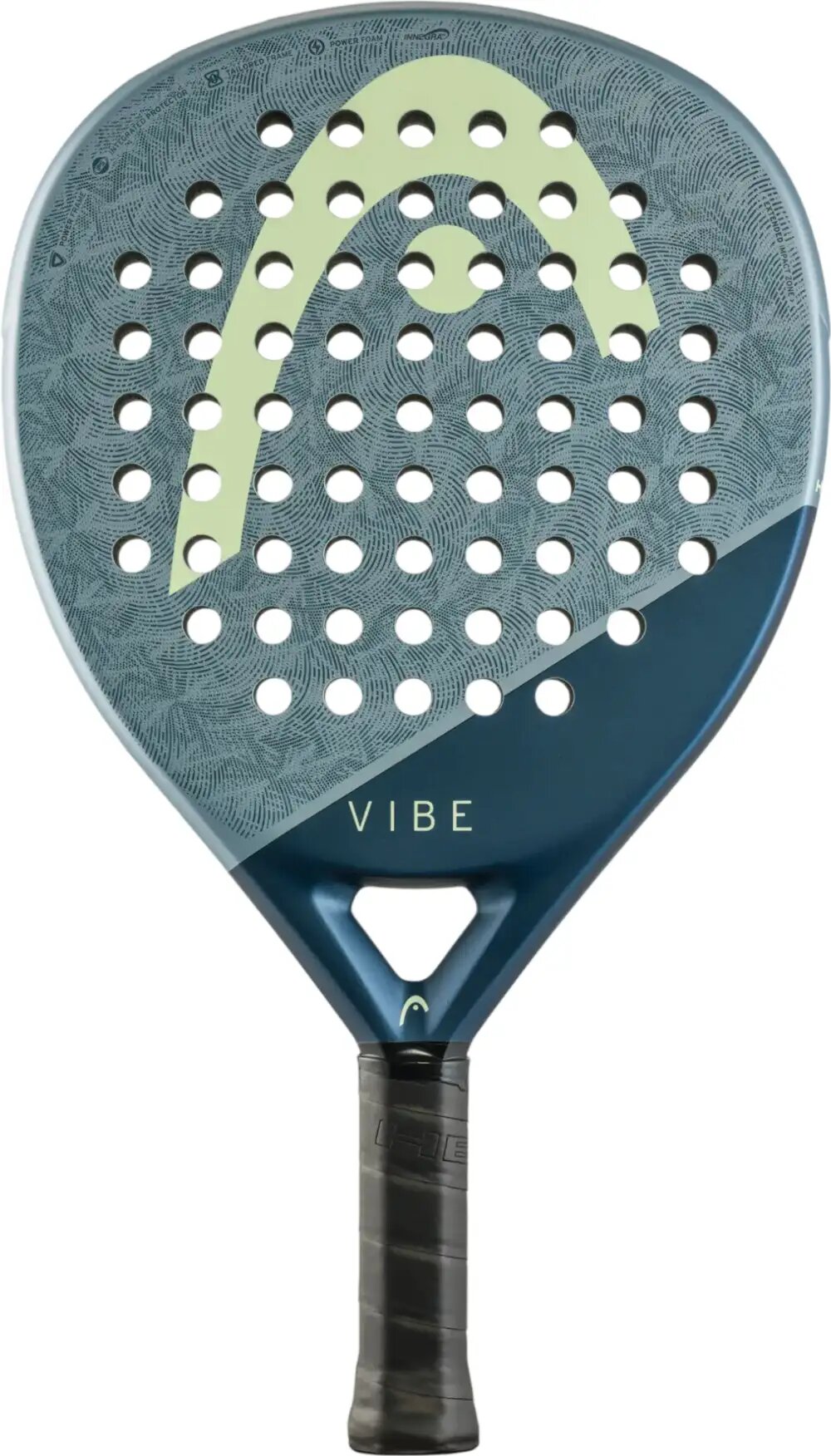 Ракетка для падел тенниса Head Vibe, Голубая/Жёлтая 2026 Синий Жёлтый