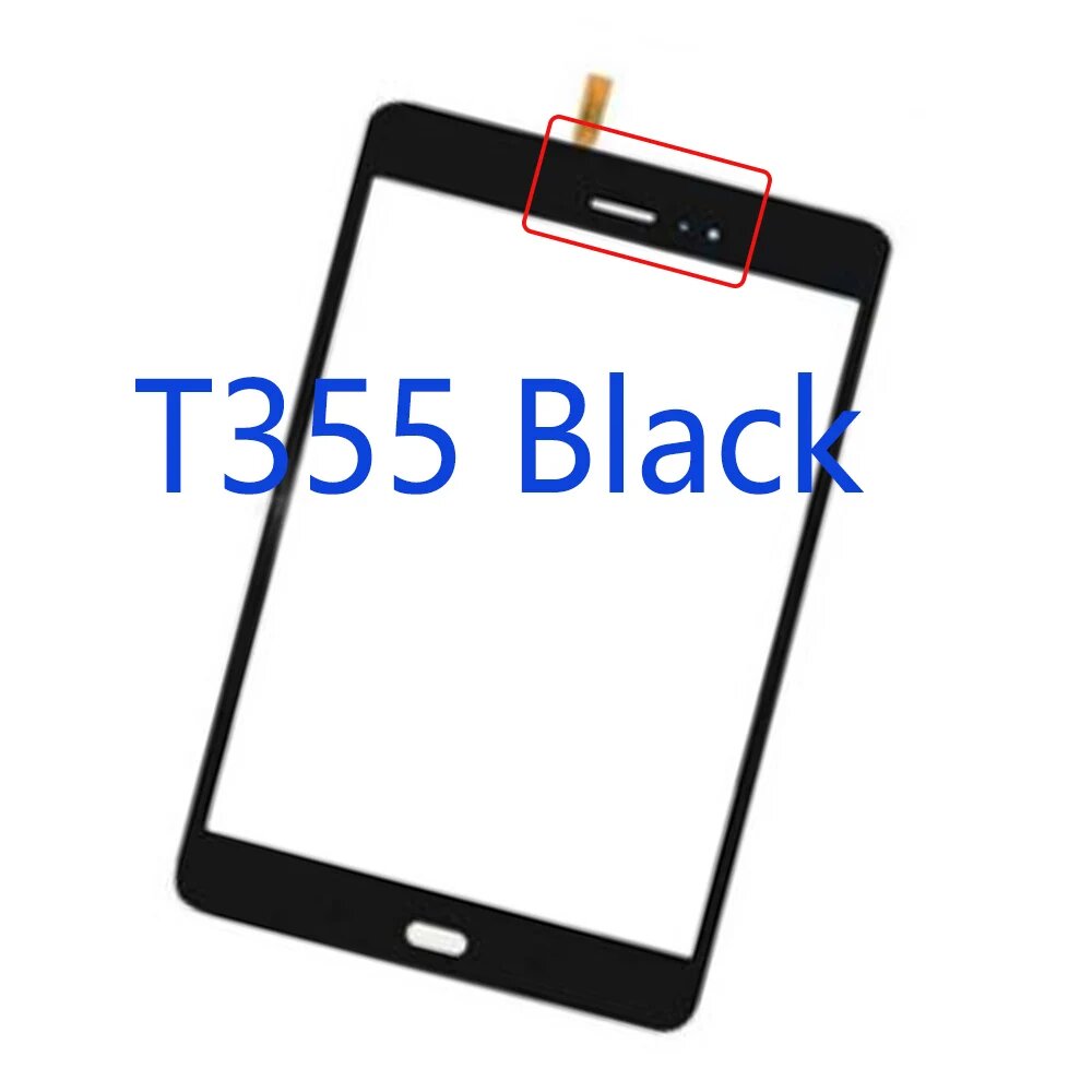 Сенсорная панель для Samsung Galaxy Tab A 8.0 Черный, T355 black