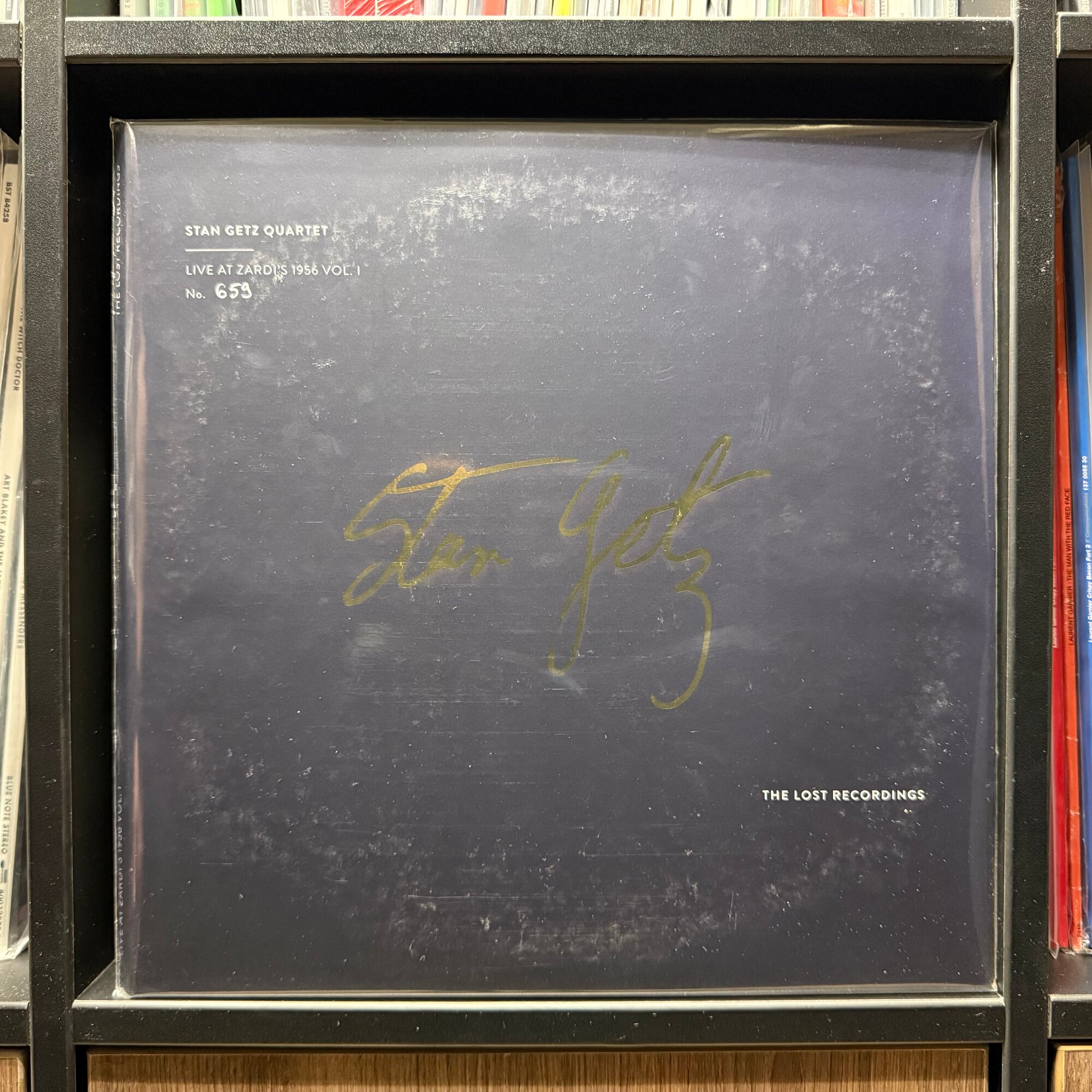 Виниловая пластинка Stan Getz - Live At Zardi's 1956 Vol 1 (still sealed, limited hand-numbered gatefold 180 gram audiophile vinyl 2xLP) LP Винил