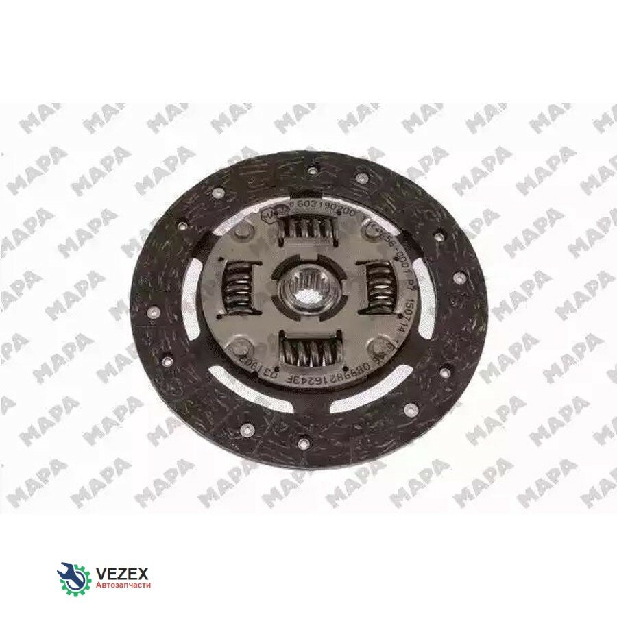 MAPA 004190509 к-кт сцепления! без подш.\ Ford Fiesta/Fusion 1.3/1.4 01>, Mazda 2 1.25/1.4 03>