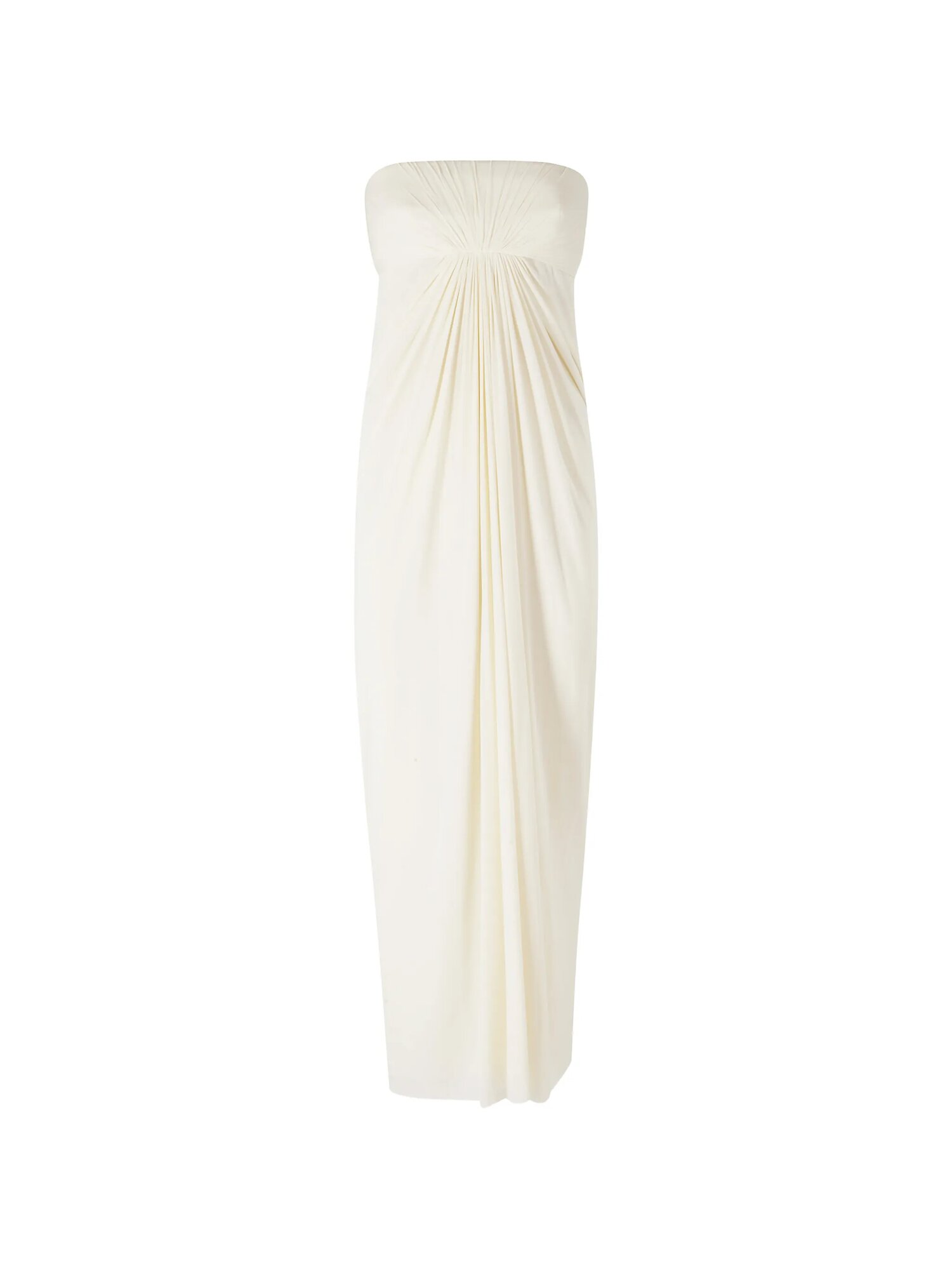 Платье Draped strapless dress
