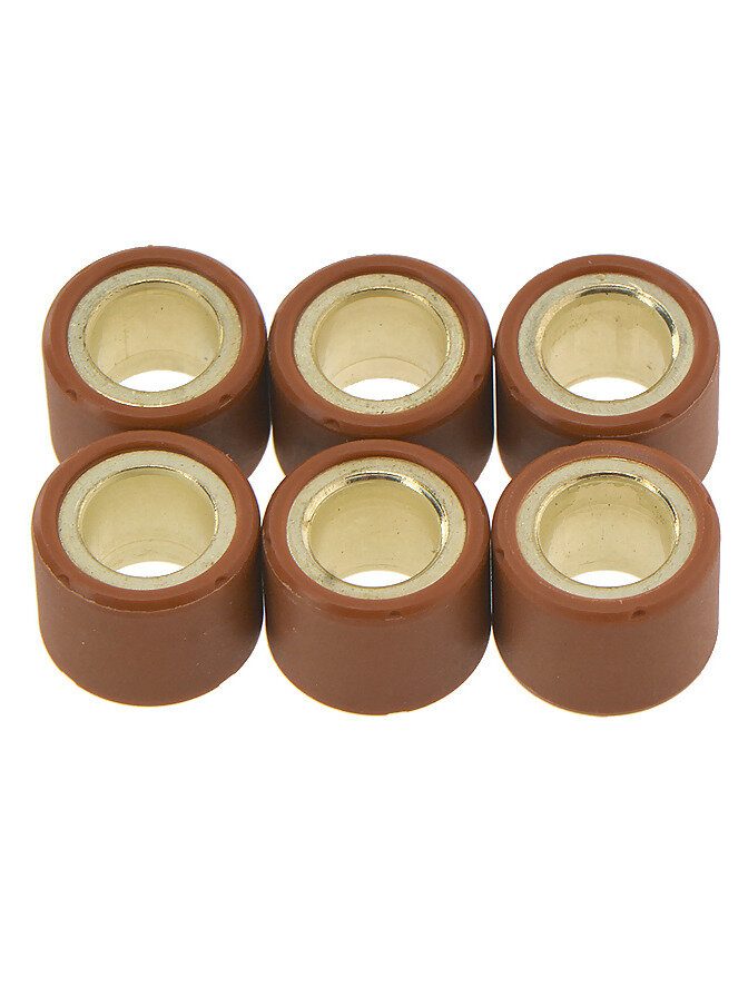 Ролики вариатора 18x14, 11,0гр, (компл. 6 шт), MVH для скутера Китаец с двигателем 152QMI