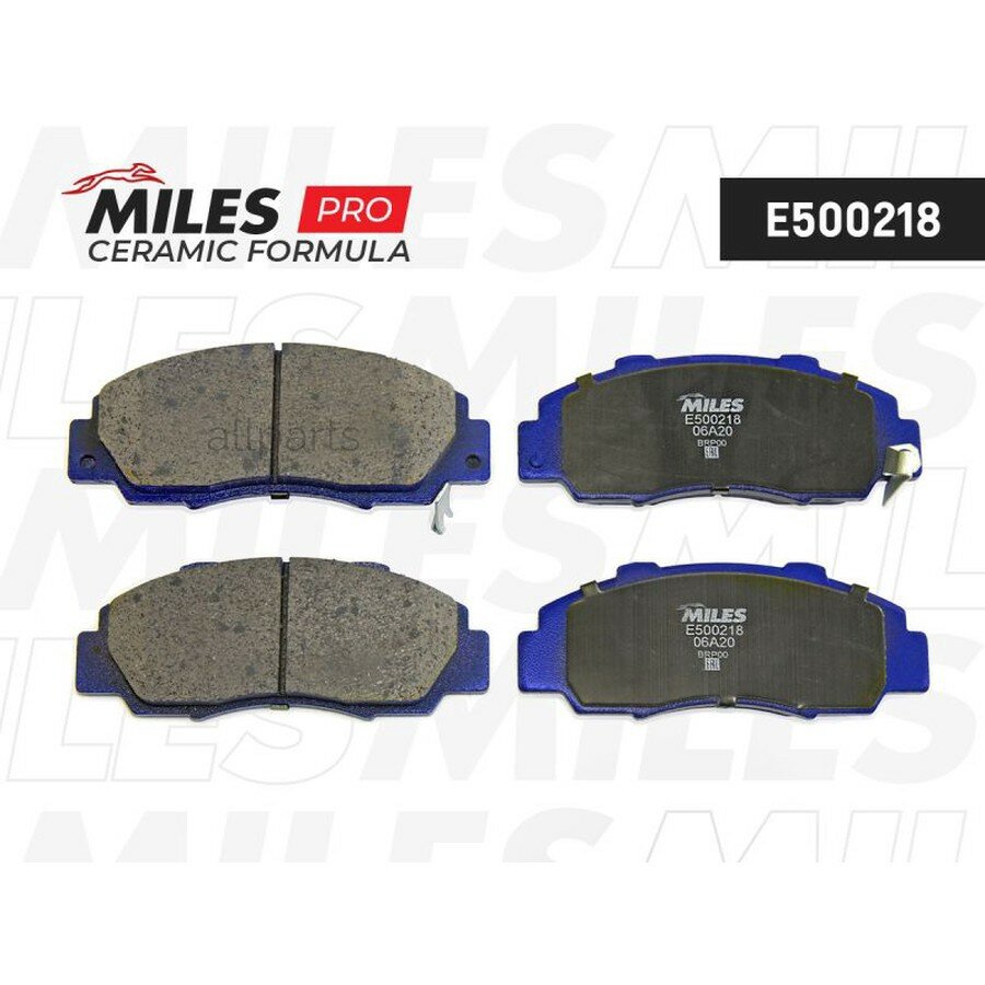 MILES E500218 Колодки тормозные HONDA ACCORD 91-98/CR-V 95-02 пер. Ceramic PRO