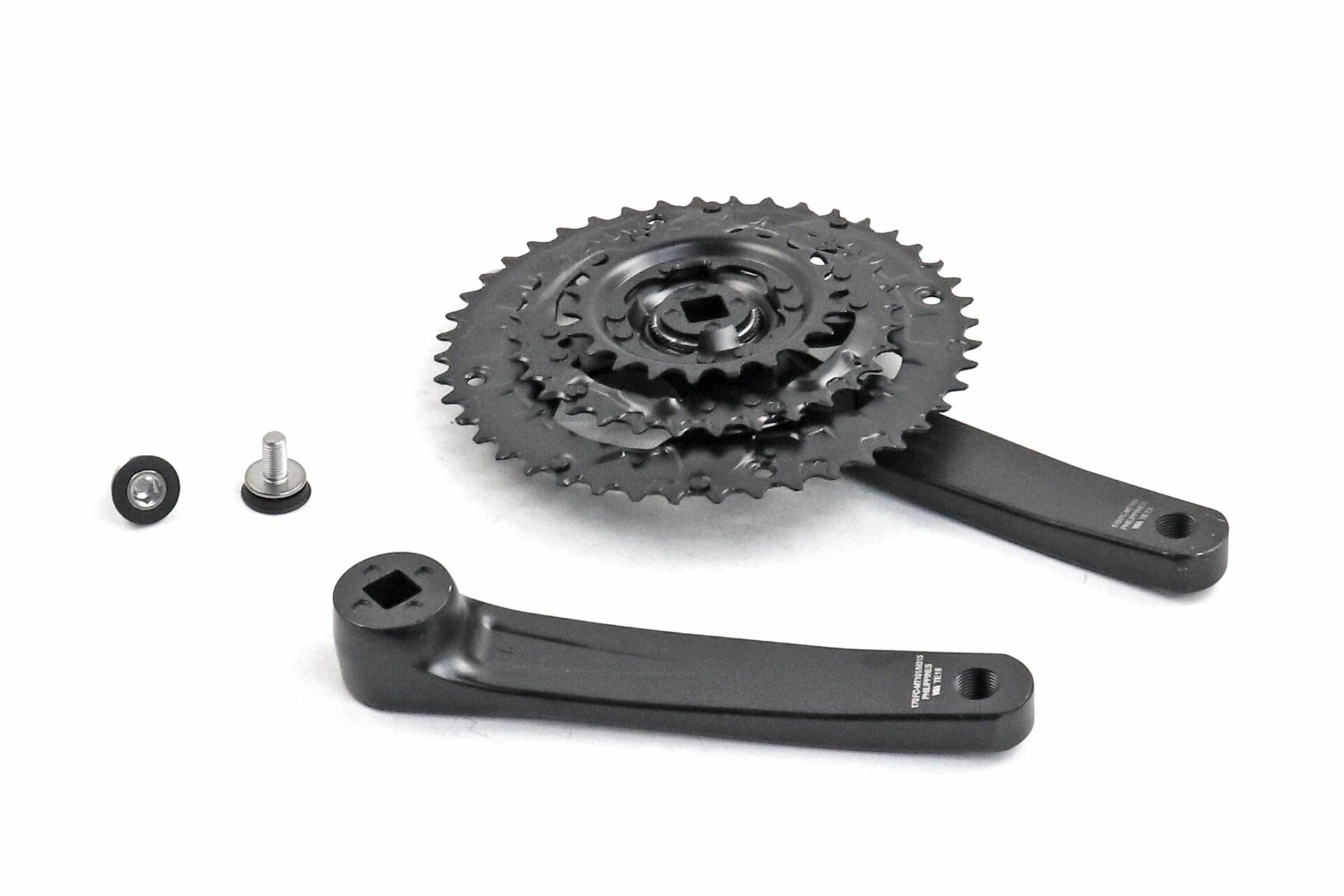 Шатуны 3зв. 44-32-22зуб/шатуны 170мм под квадрат "Shimano ALTUS" FC-MT101, 9 скор, без защиты