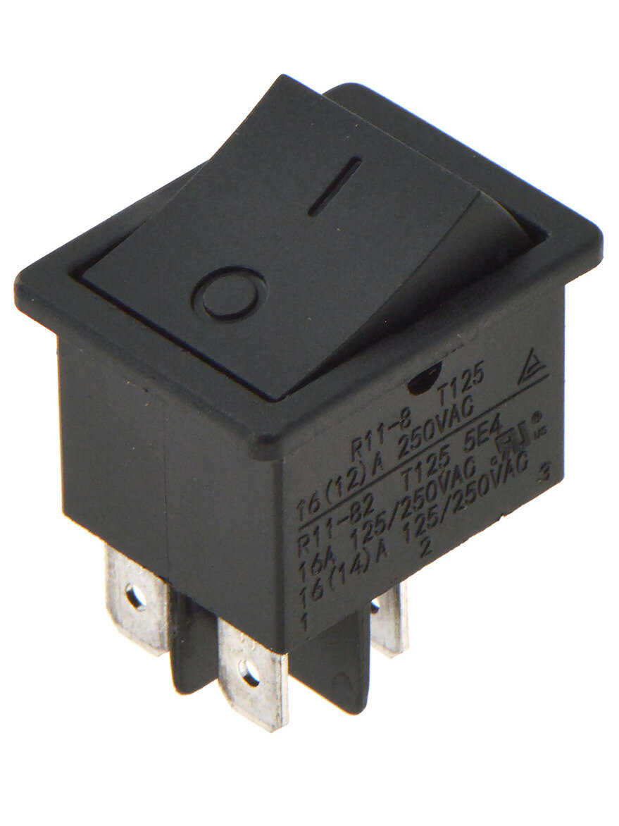 Выключатель R11-8 T125 16(12)A 250VAC для мойки высокого давления ELITECH М 2200РБК (E0600.005.00)