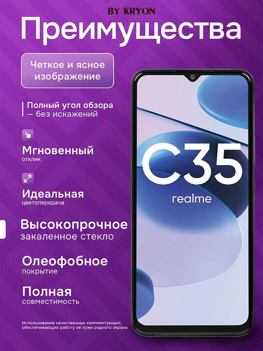 Дисплей для Realme C35 — фото 1