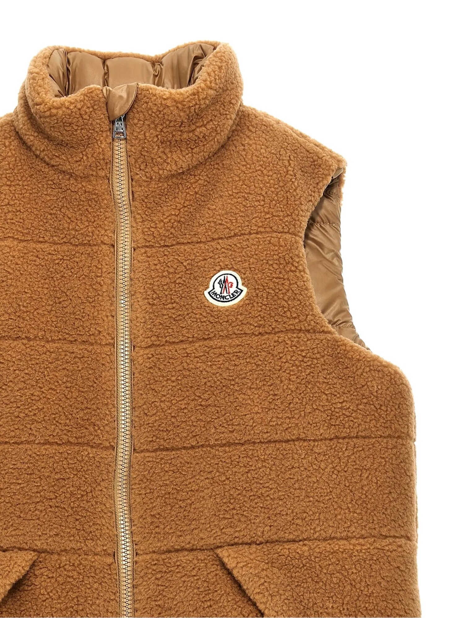 Жилет Moncler Reversible Colbricon vest, размер 12 лет, разноцветный — фото 1