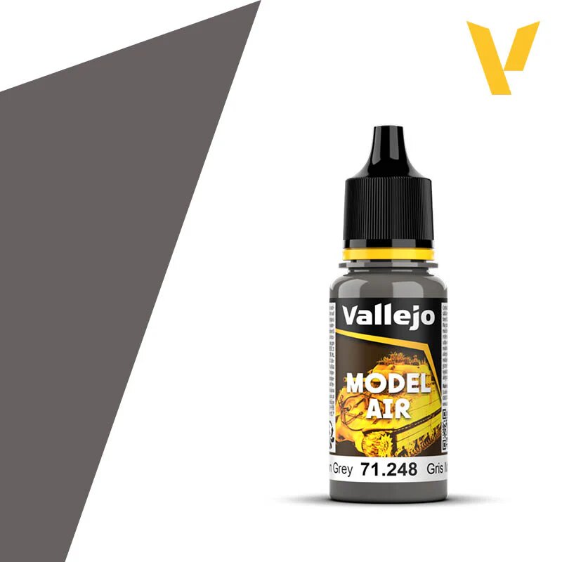 Краска Vallejo серии Model Air Brown Grey (17мл) 71.248 акриловая