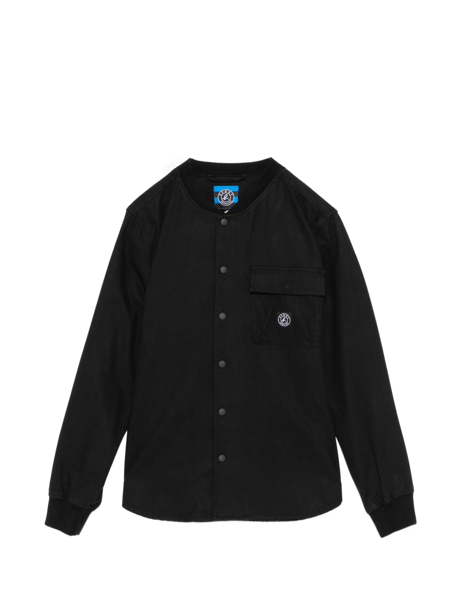 Куртка Logo-patched shirt jacket