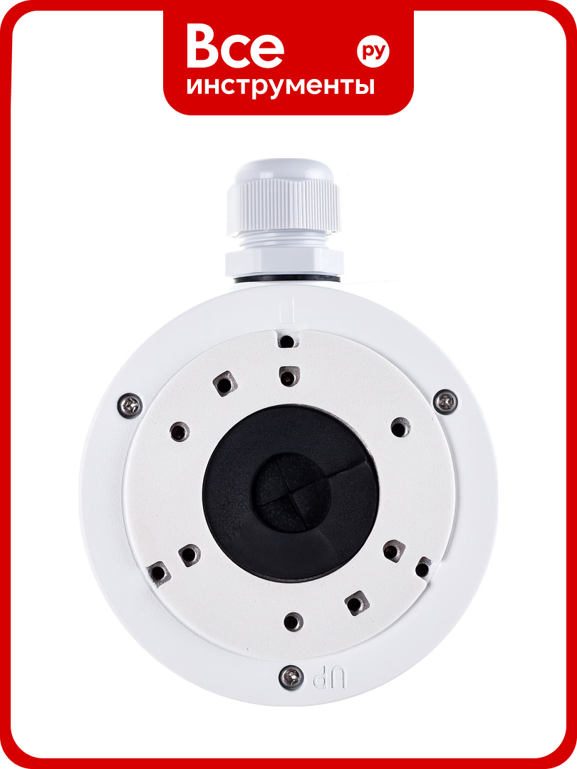 Монтажная коробка Hikvision DS-1280ZJ-XS, внутренний и уличный монтаж, корпус из алюминиевого сплава, белый цвет