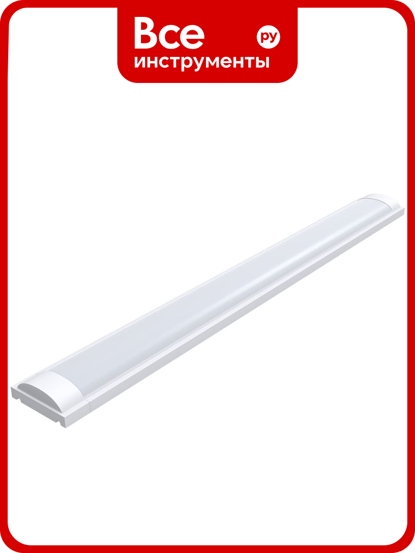 Линейный светильник Gauss WLF-4 36W 3500lm 4000K 185-265V IP20 1185х120х46 LED сталь 844611236