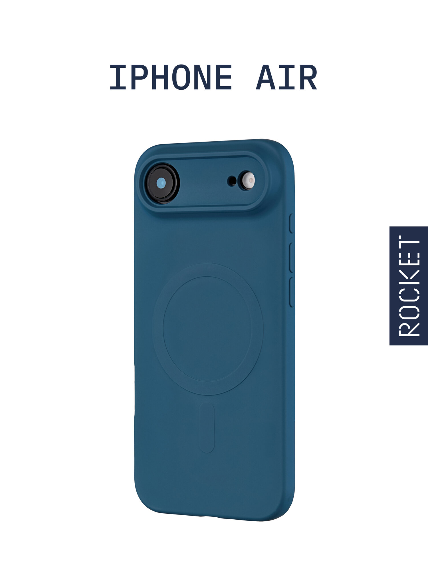 Чехол на iPhone Air ROCKET Sense, магнитный, цвет: синий