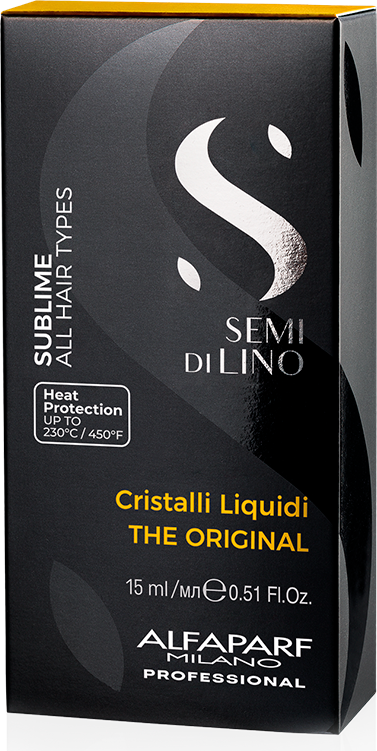 Alfaparf Milano Professional Масло с термозащитой против секущихся волос "Блеск" 15 мл Cristalli Liquidi The Original 15