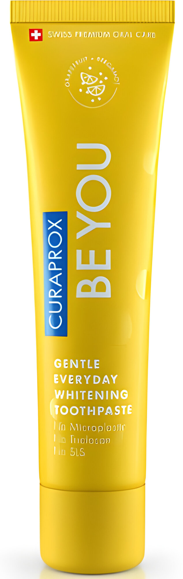 CURAPROX Зубная паста Be You "Восходящая звезда" со вкусом грейпфрута и бергамота Be You Yellow Whitening Toothpaste 60ml