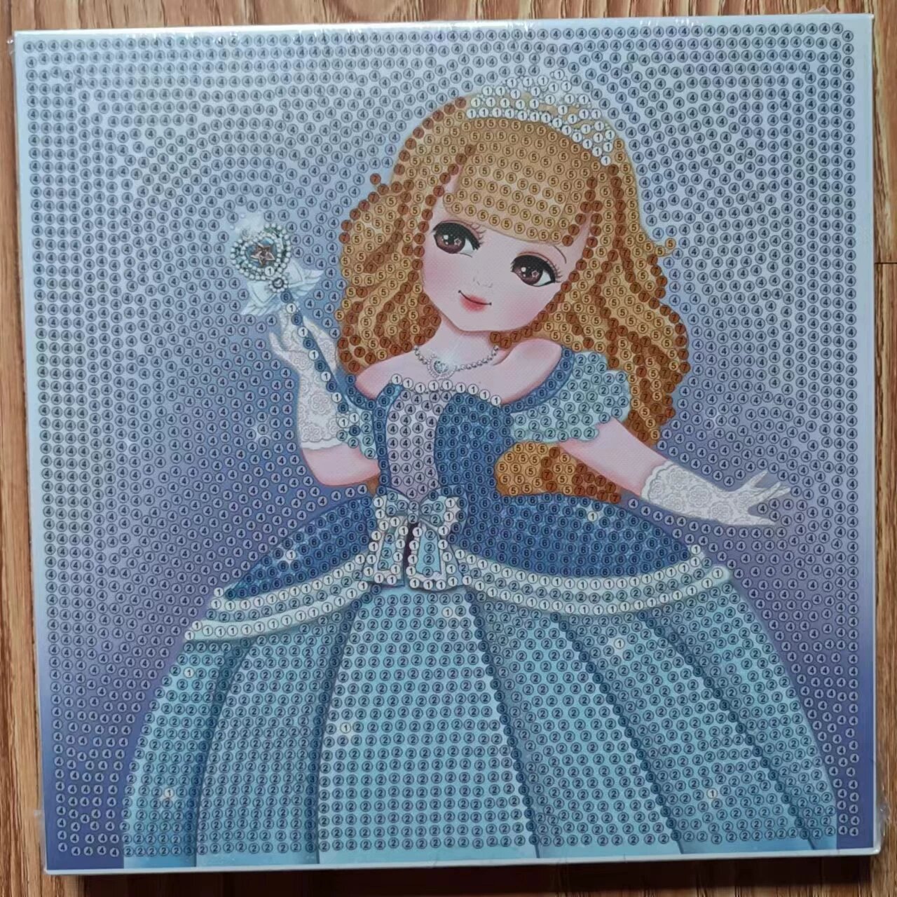 Набор для рукоделия с алмазной вышивкой Kuromi Sanrio, 20x20 см, фиолетовый для детей