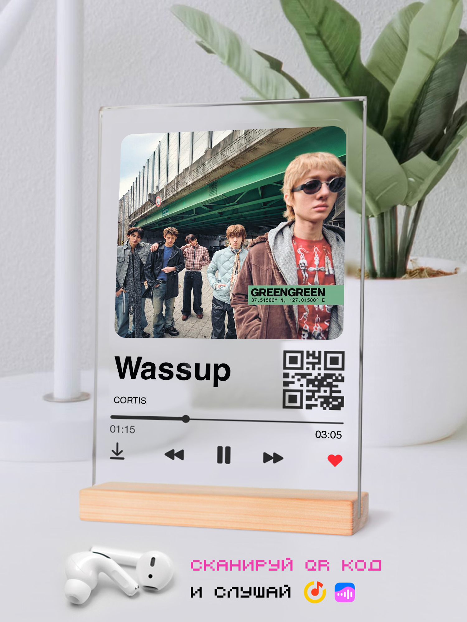 Музыкальный постер CORTIS - Wassup