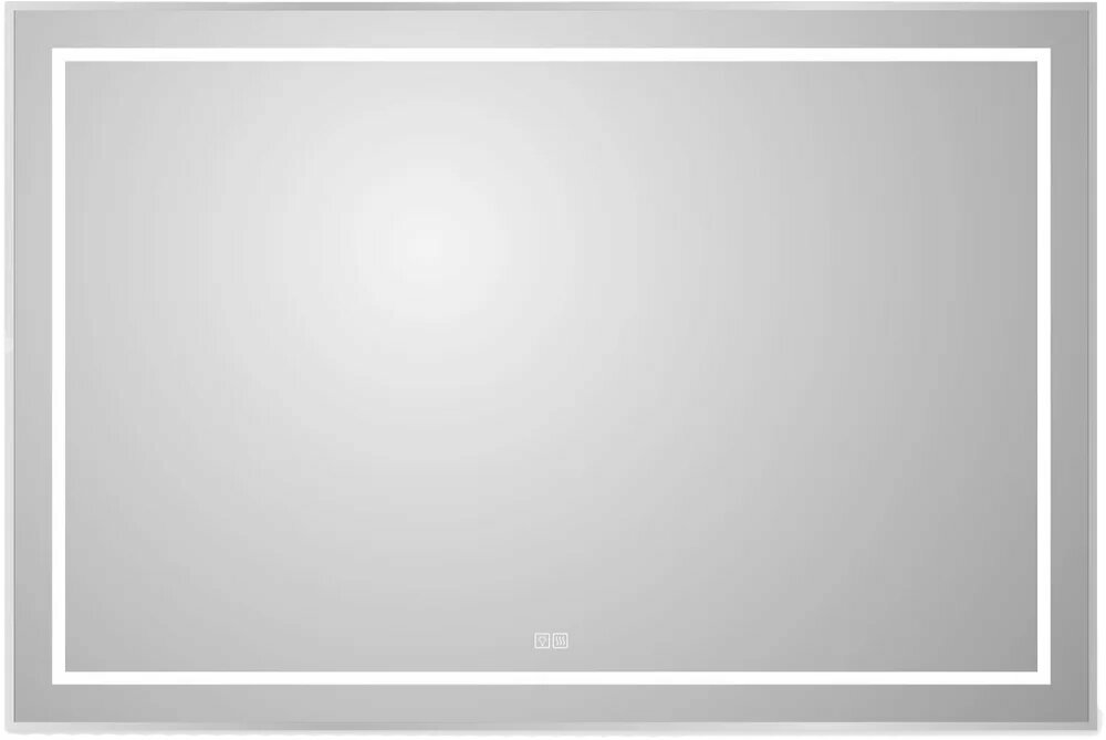 Зеркало BelBagno Kraft 80x120 со светодиодной подсветкой, с подогревом, 120 см, с сенсорным управлением, в современном стиле, зеркало настенное в ванную