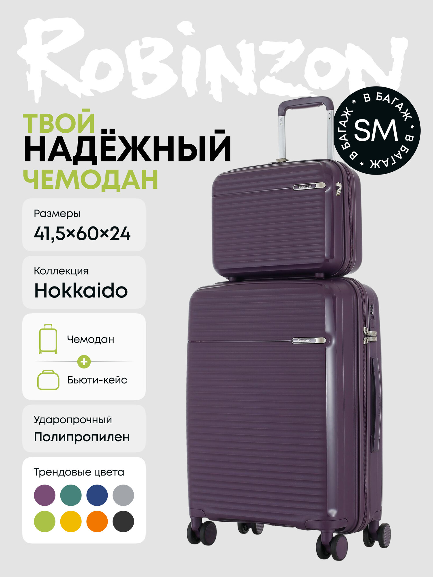 Чемодан Robinzon