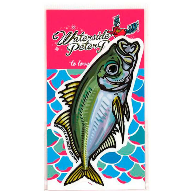 Наклейка рыболовная Waterside Peterpan Sticker L #Aji L