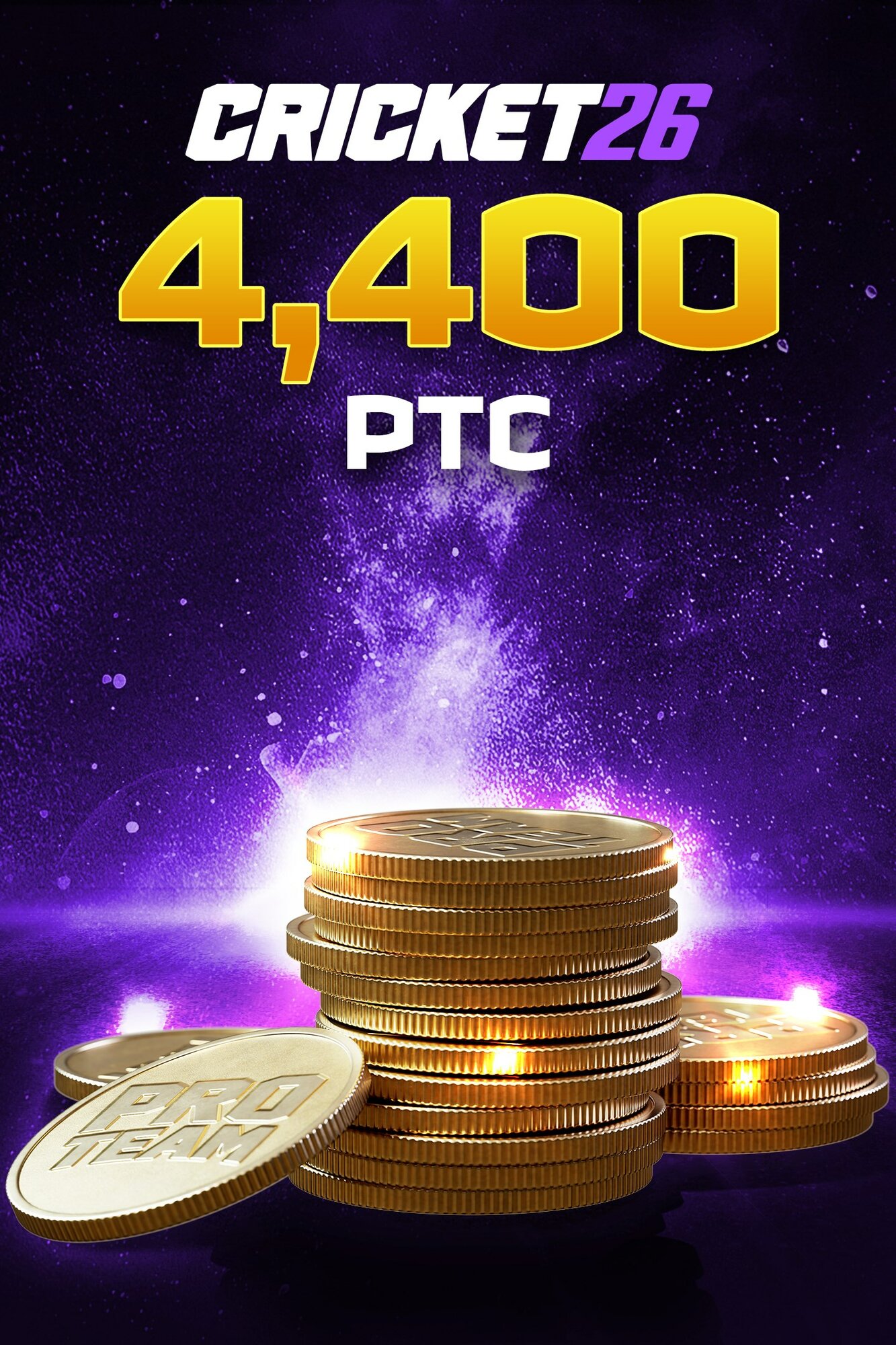 Cricket 26 - 4400 Pro Team Credits — Xbox Series X|S, Xbox One, PC — Цифровая версия